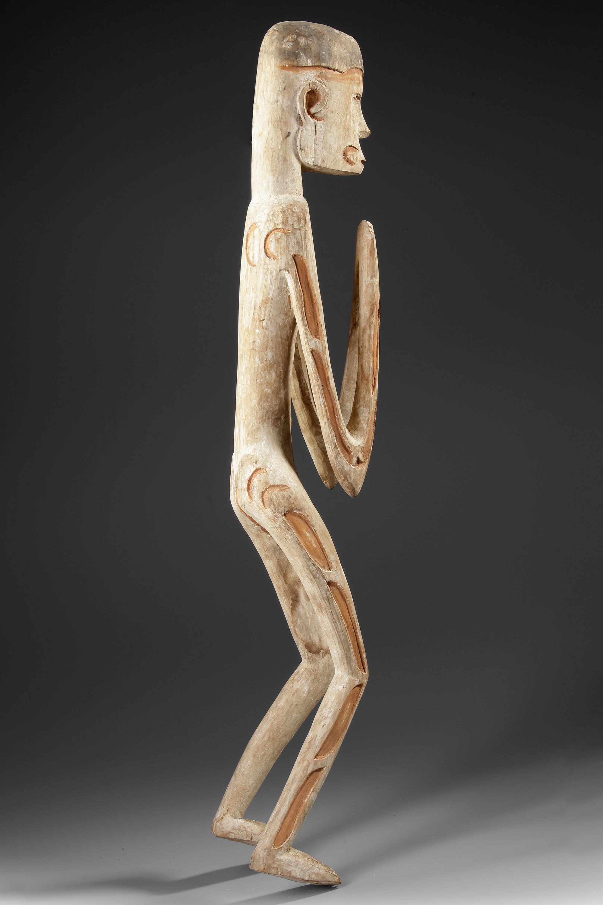 Asmat. Ancestor carving. Collected by Jac Hoogerbrugge in the 1960’s or ...