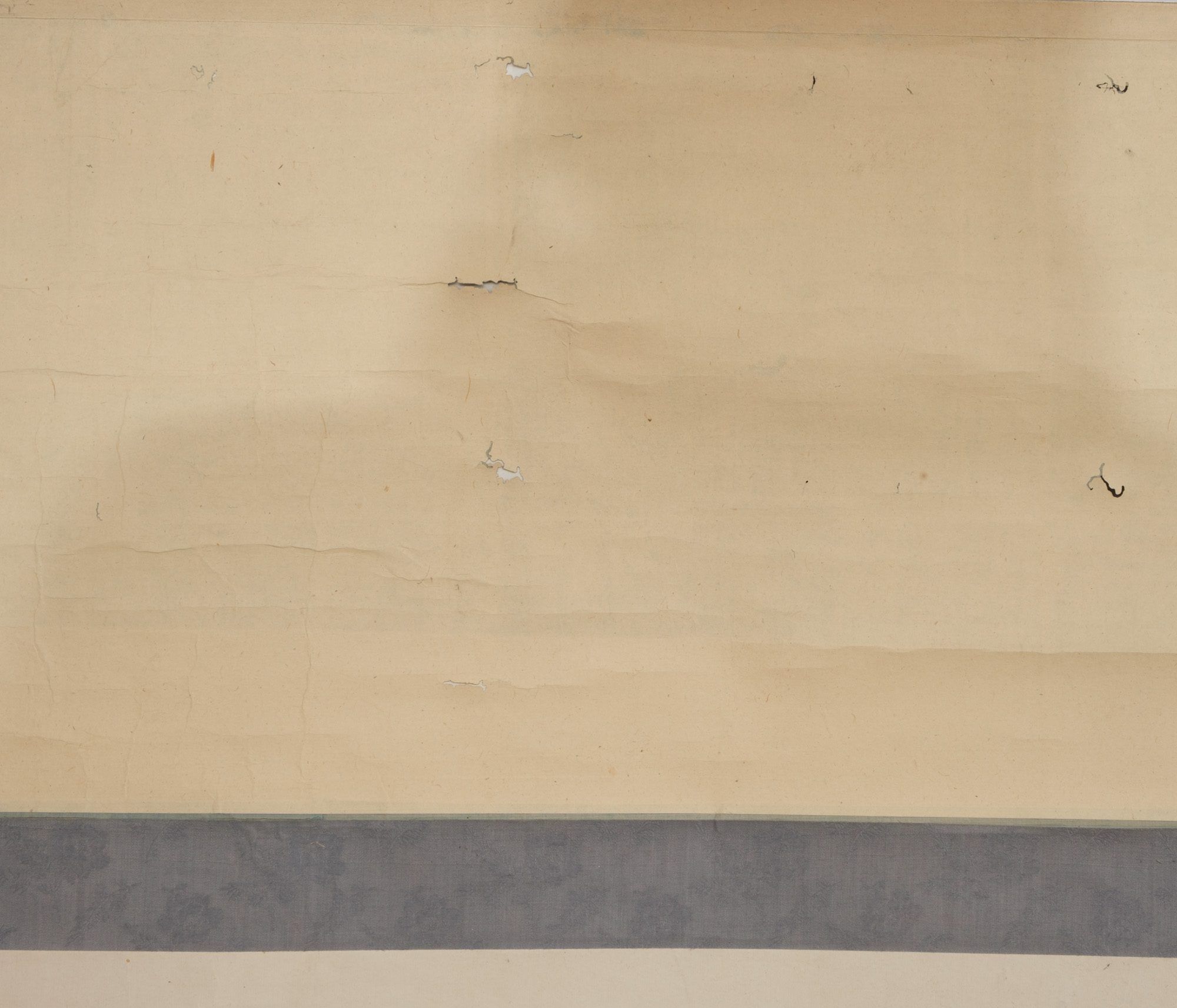 A JAPANESE SCROLL OF HAWK WITH 2 SEALS, MID 20TH CENTURY (MID SHOWA PERIOD)