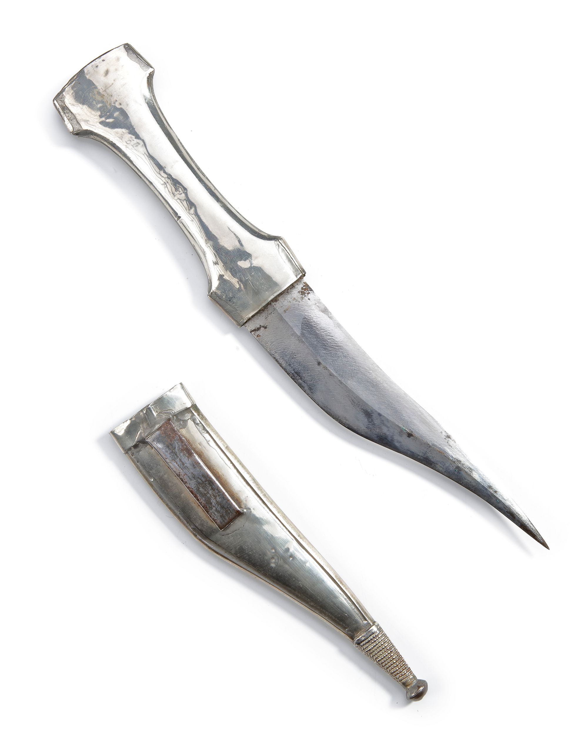 A SILVER DAGGER, IRAQ, 20TH CENTURY