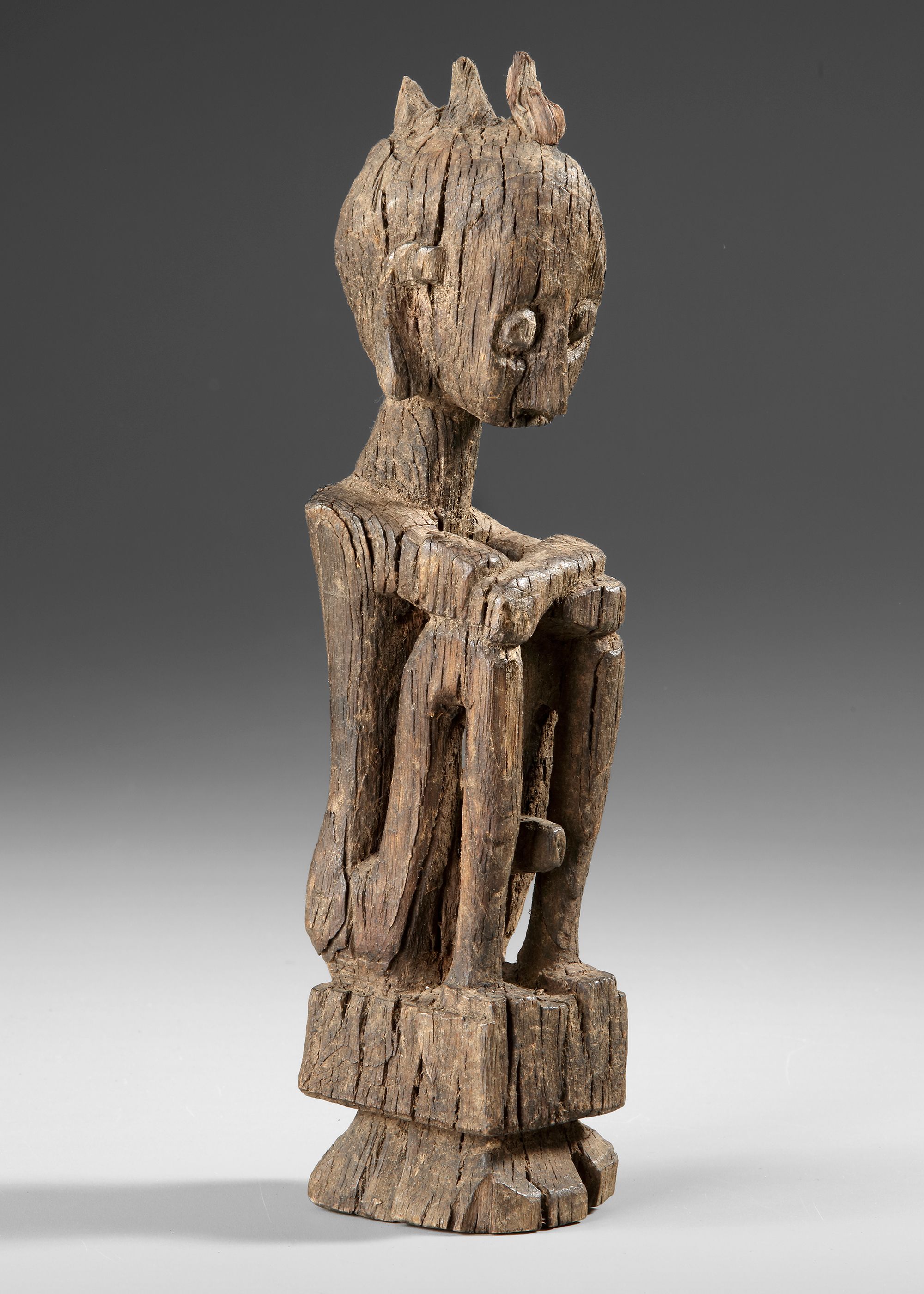 Moluccas. Leti or Tanimbar ancestor carving.
