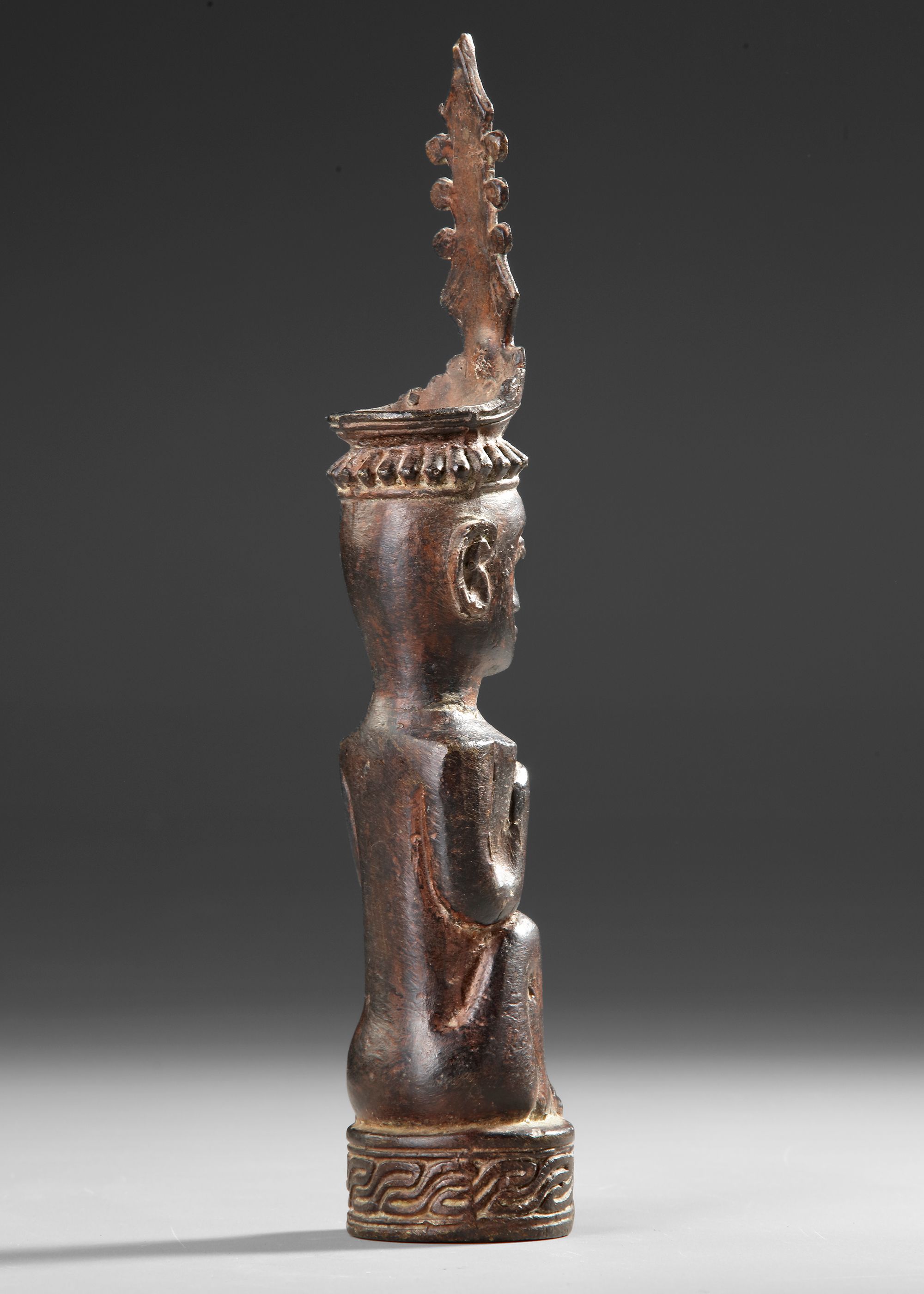 Nias. Ancestor statue in bronze