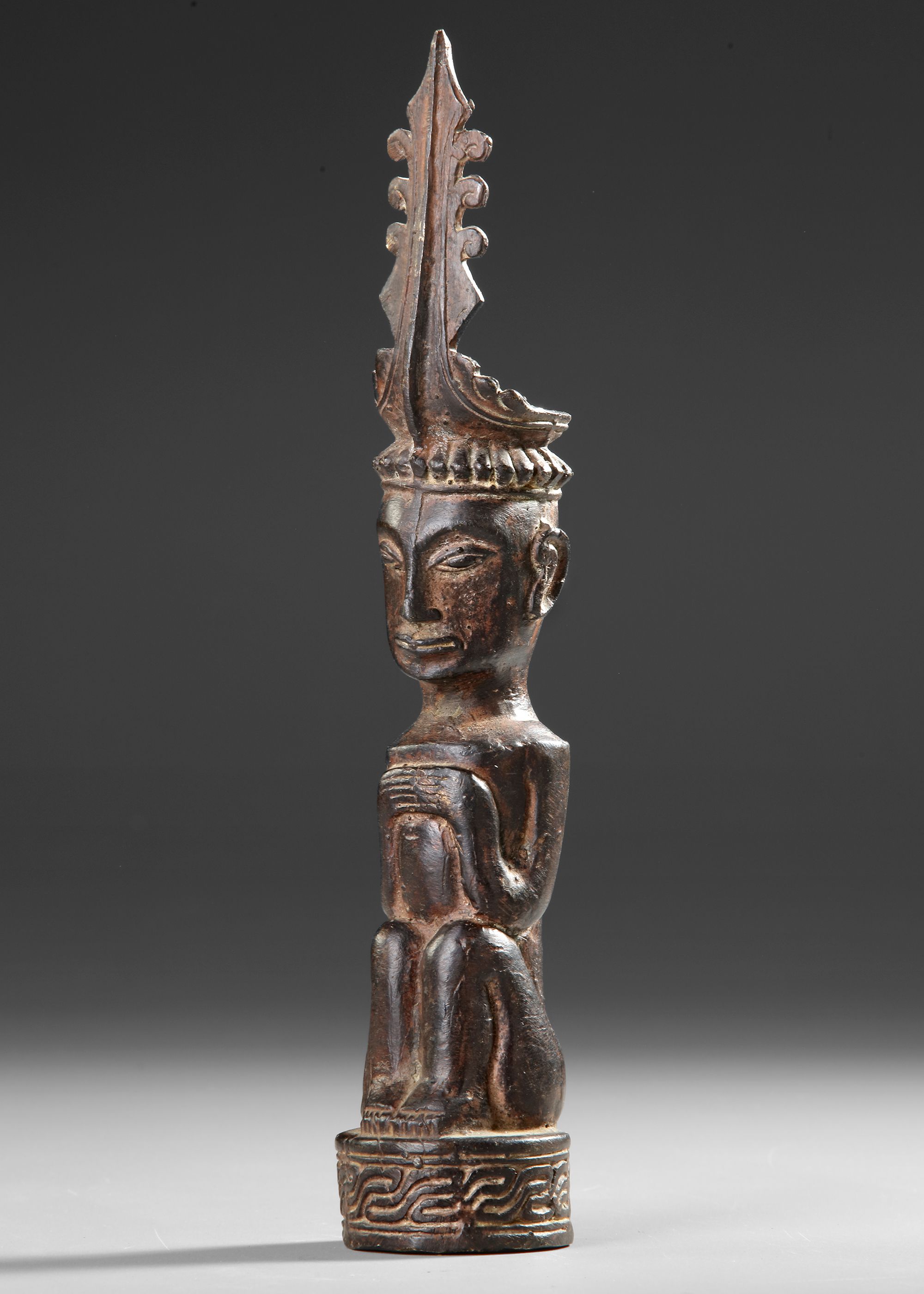 Nias. Ancestor statue in bronze