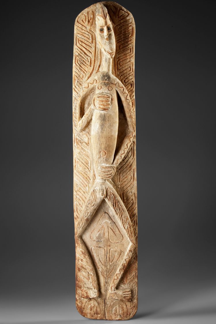 Asmat carving collected by Jac Hoogerbrugge in the 1960’s or 1970’s ...