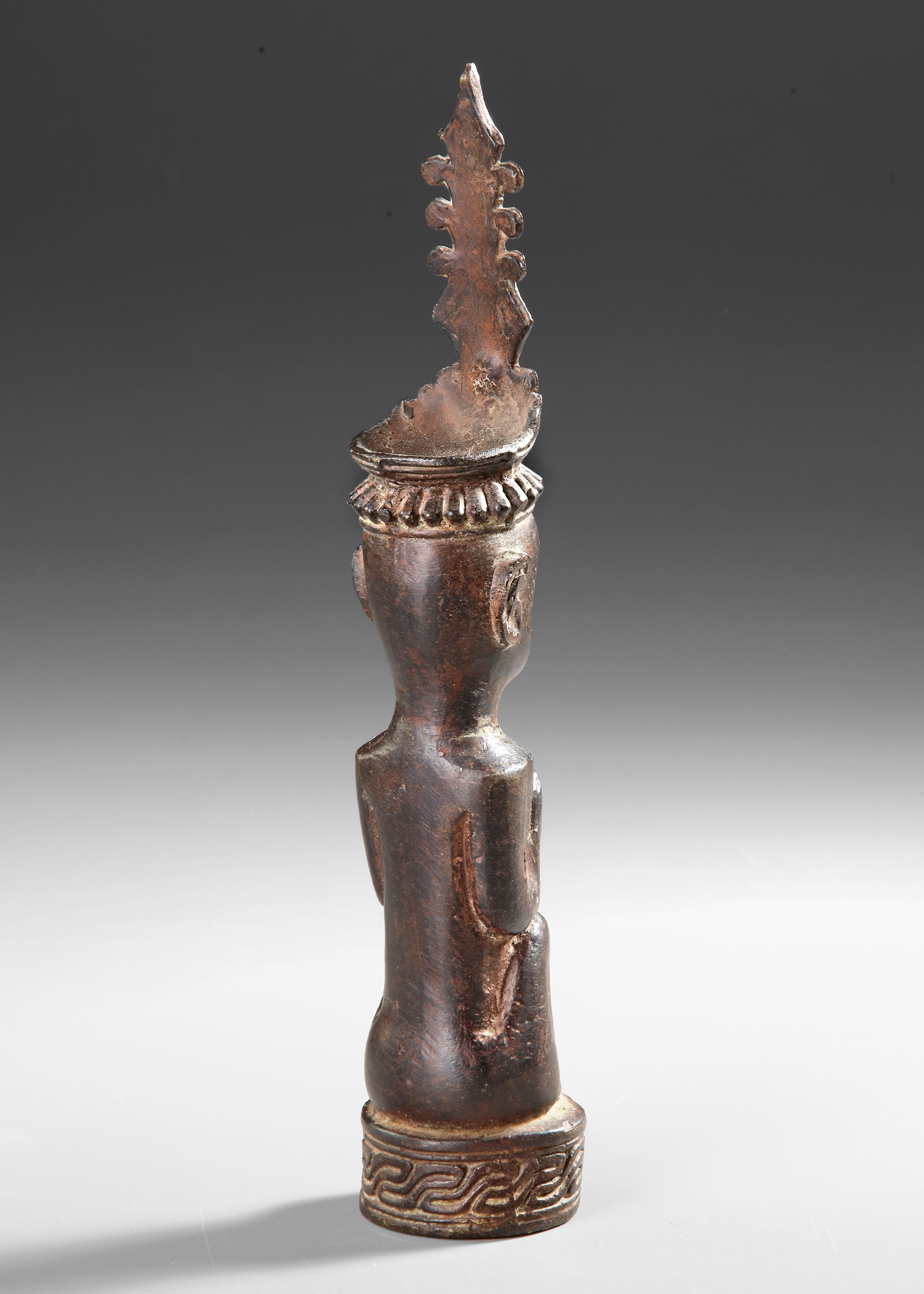 Nias. Ancestor statue in bronze