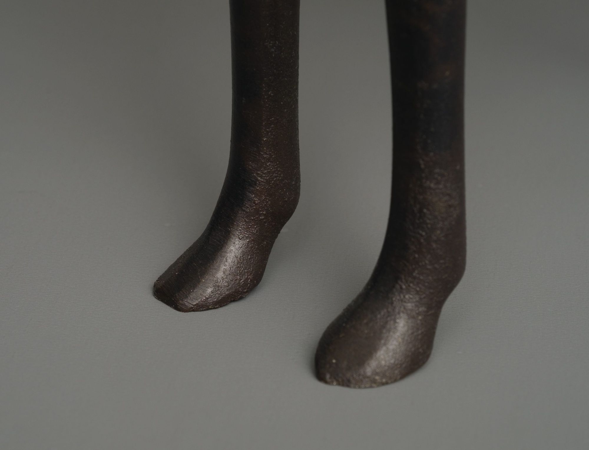 A JAPANESE ART DECO-STYLE ANTILOPE, SHOWA PERIOD (1926-1989)