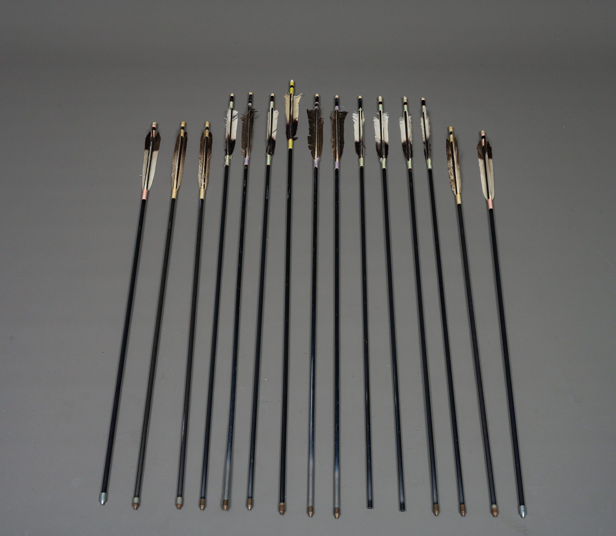 15 MODERN ARROWS IN A STAND